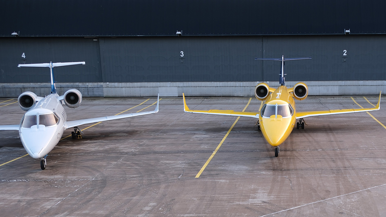 Övningsverksamhet får nya flygplan