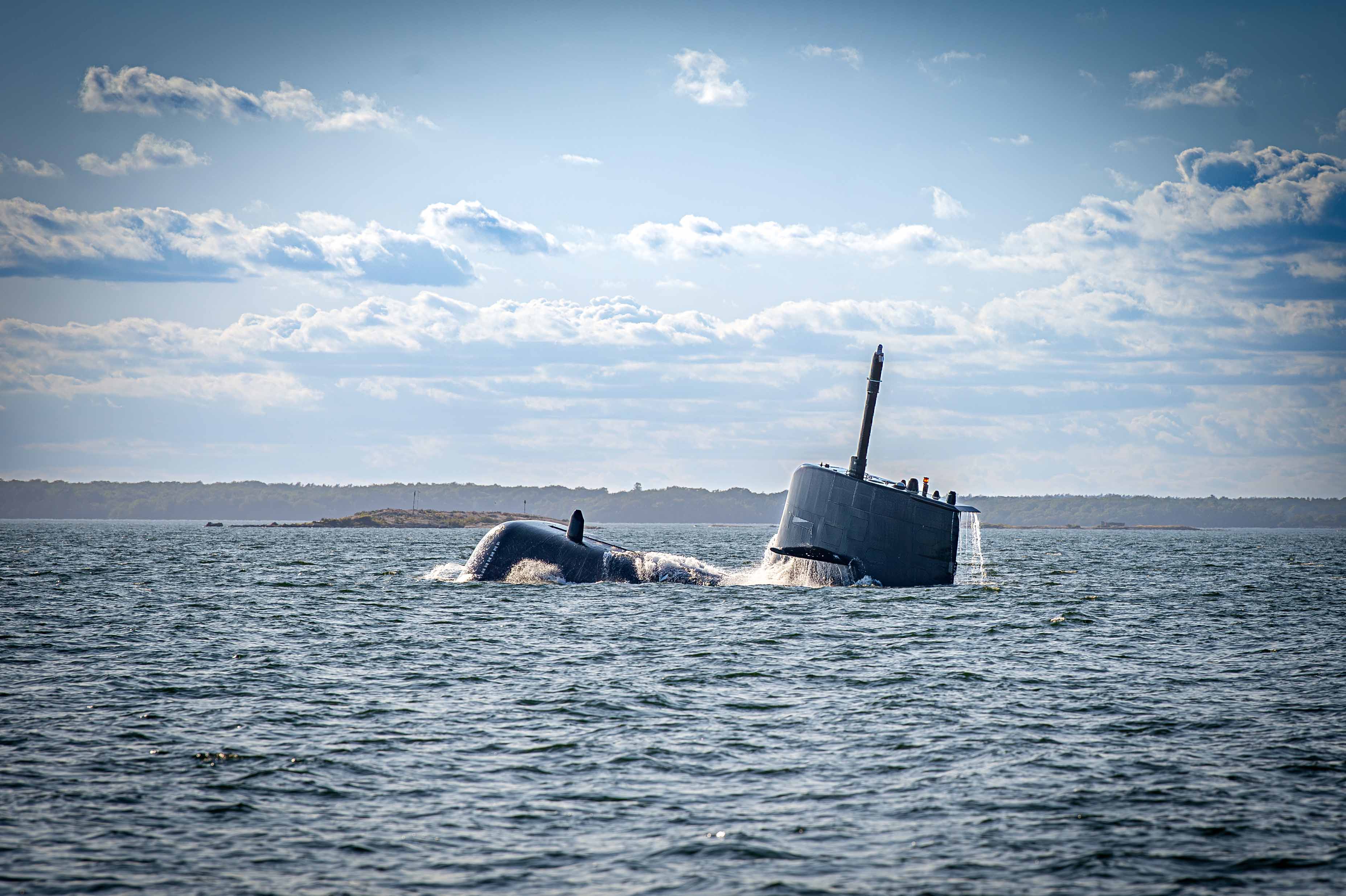 FMV levererar uppgraderad ubåt HMS Halland