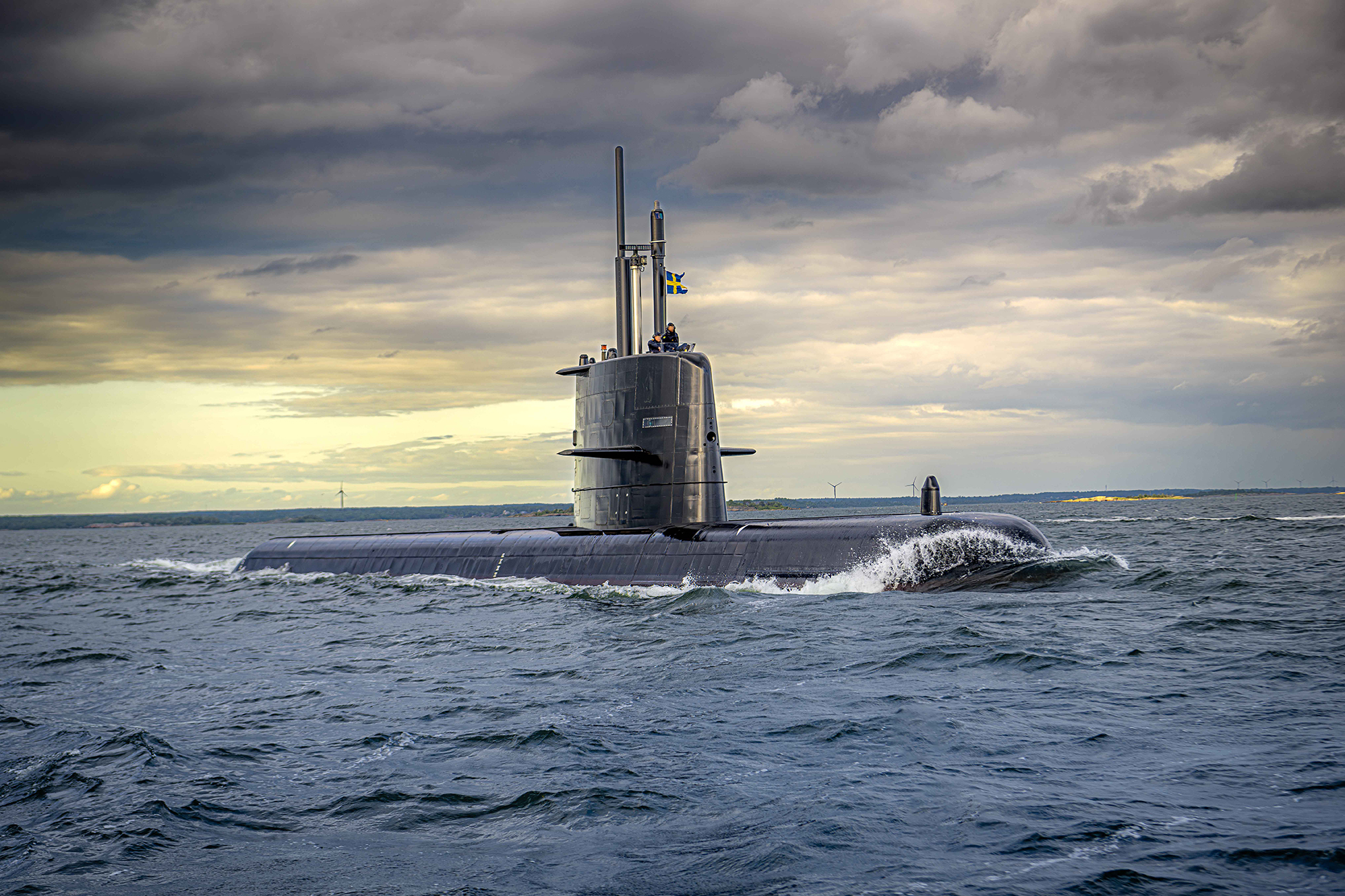 FMV levererar uppgraderad ubåt HMS Halland