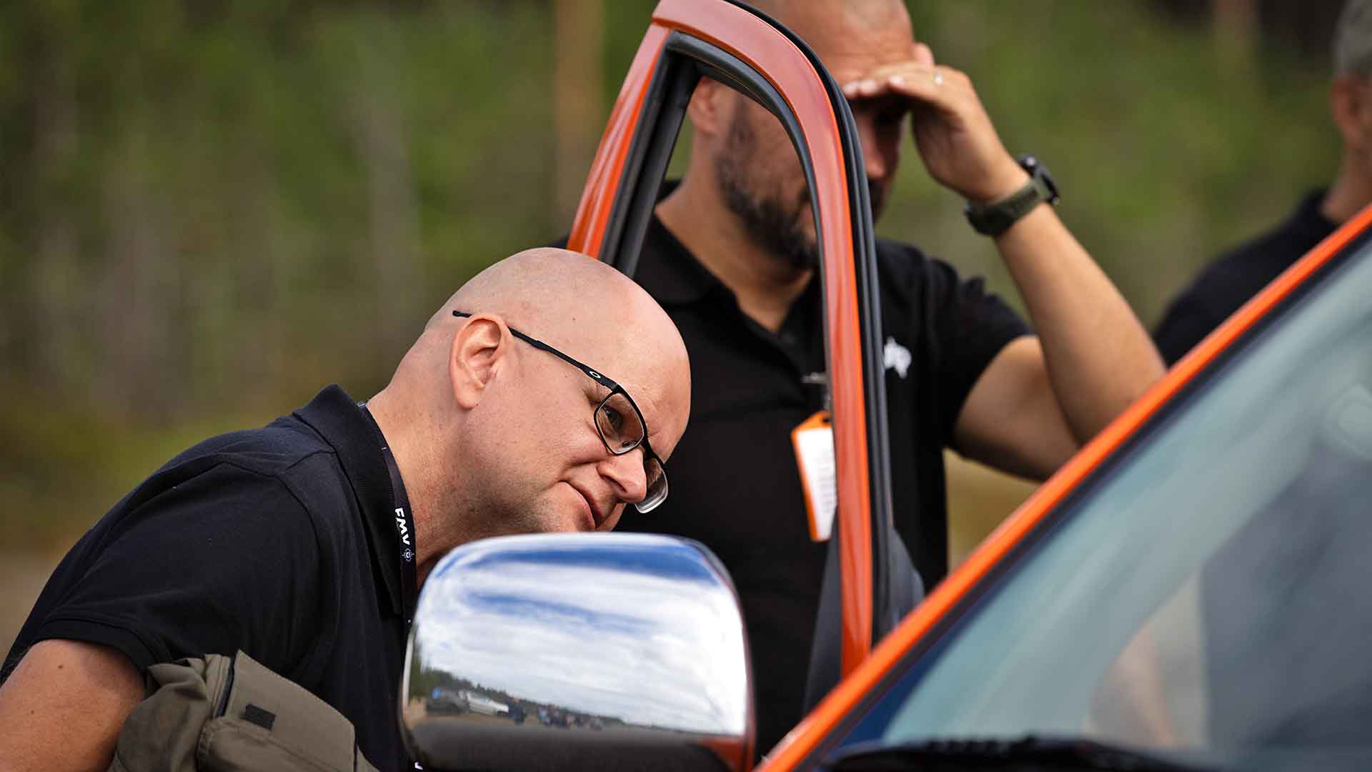 Full fart och förarlöst på provplats Vidsel