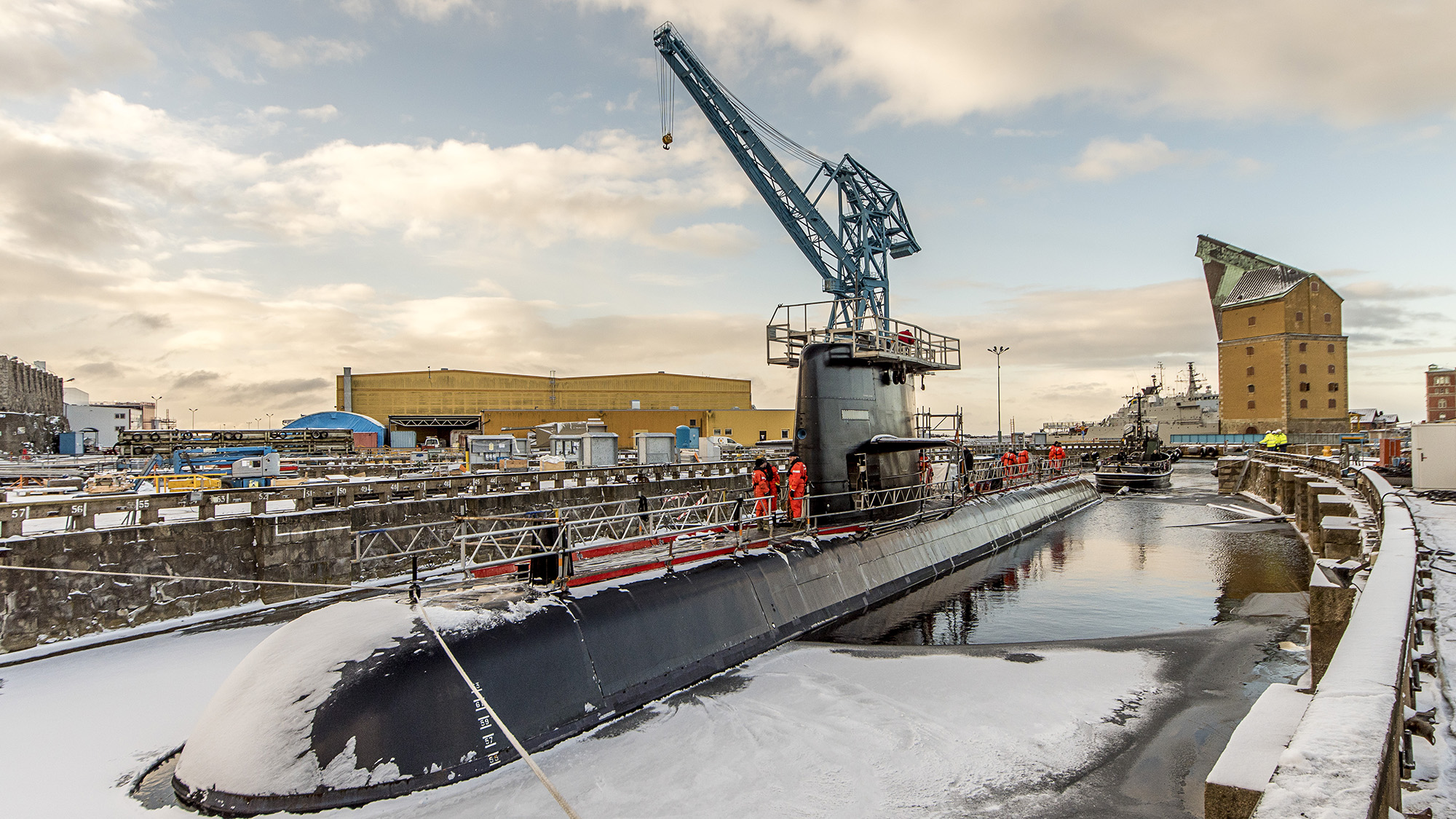 Modifiering ubåten HMS Halland