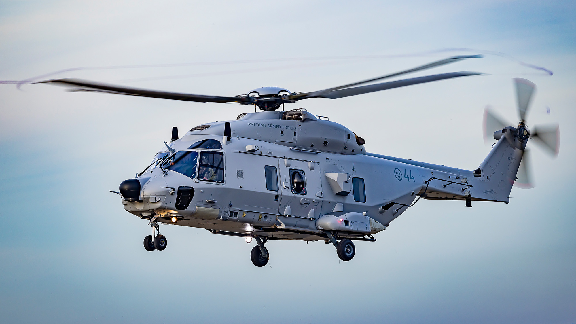 FMV levererar Helikopter 14 till Försvarsmakten